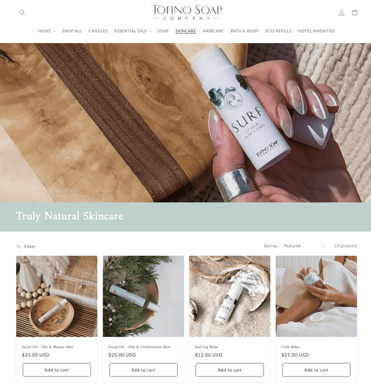 How to organize products with Shopify collections