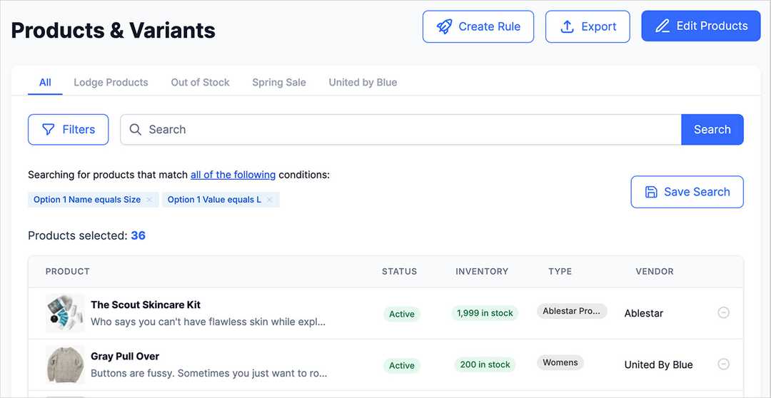 A store owner’s guide to Shopify variants